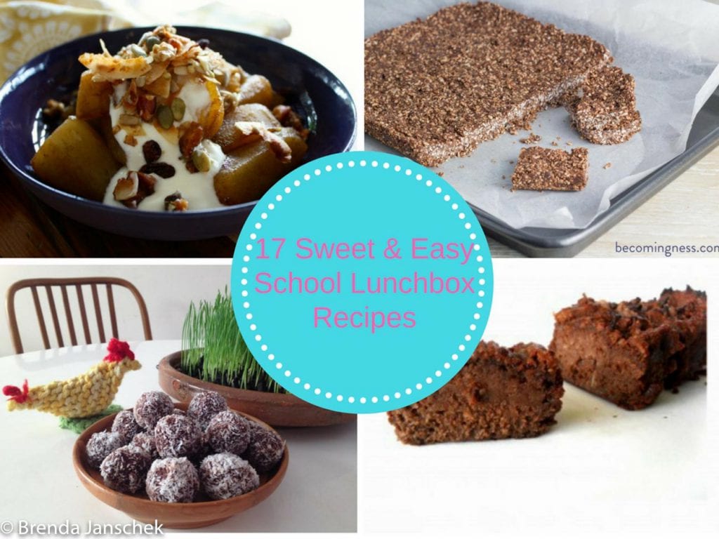 17 Sweet and Easy School Lunchbox Recipes | Brenda Janschek Health ...