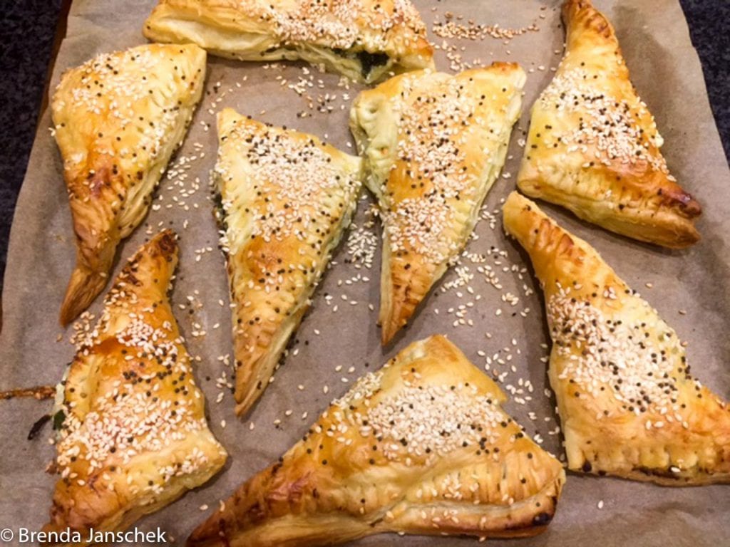 Spinach and Cheese Triangles (Burek) | Brenda Janschek Health & Lifestyle